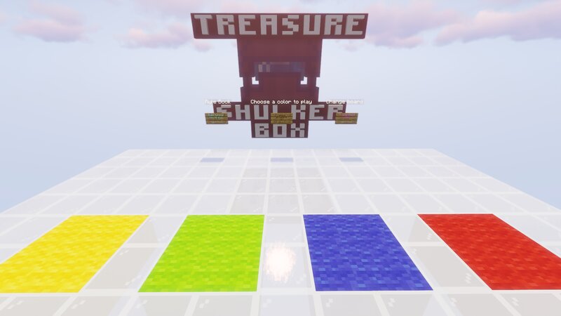 Treasure Shulker Box Minecraft Map