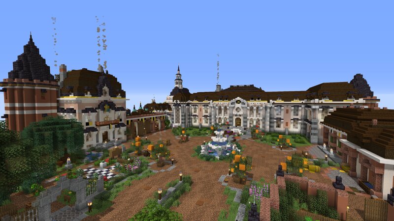 Rococo Palace [MessyMedieval] Minecraft Map