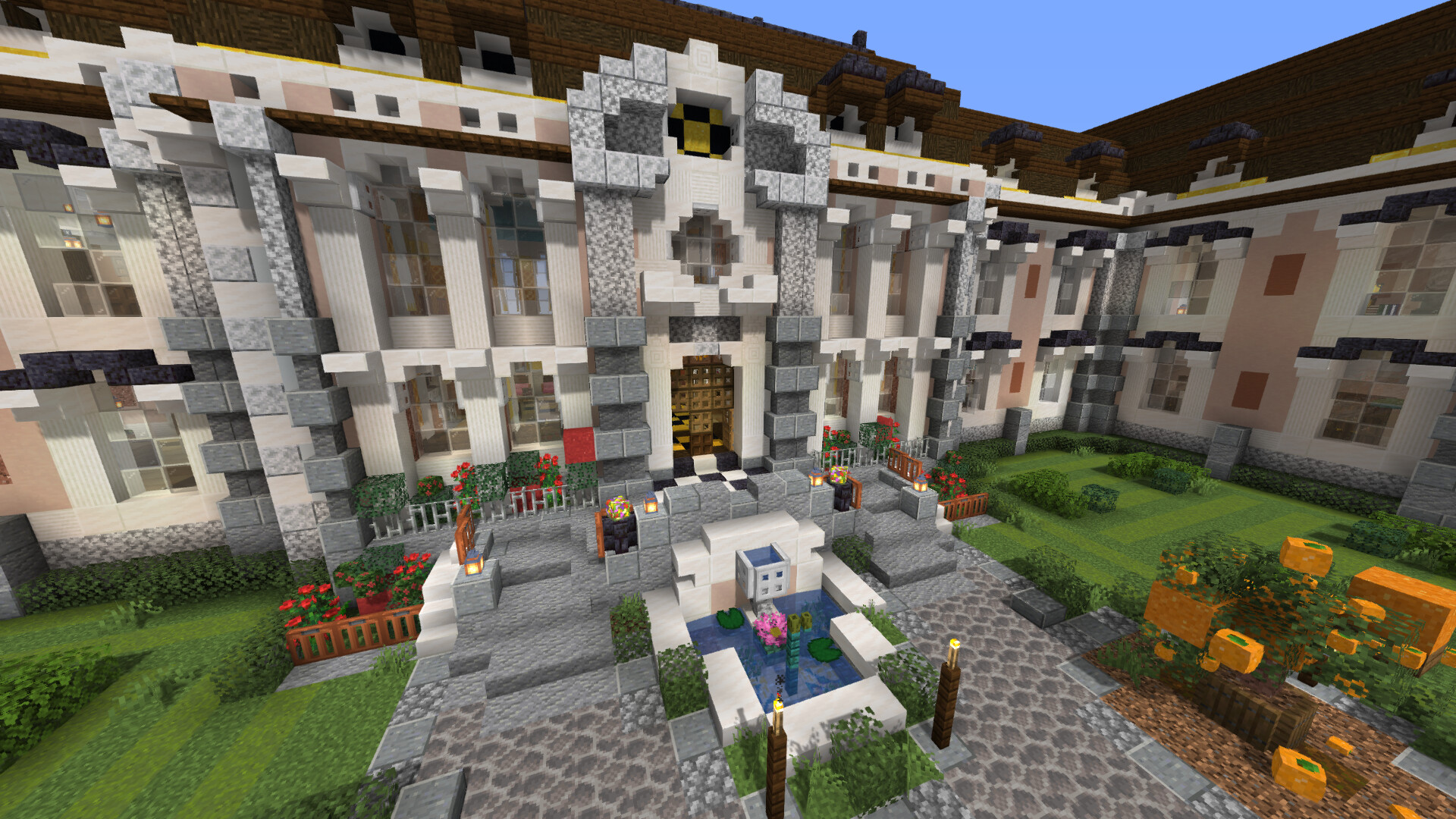 Rococo Palace [MessyMedieval] Minecraft Map