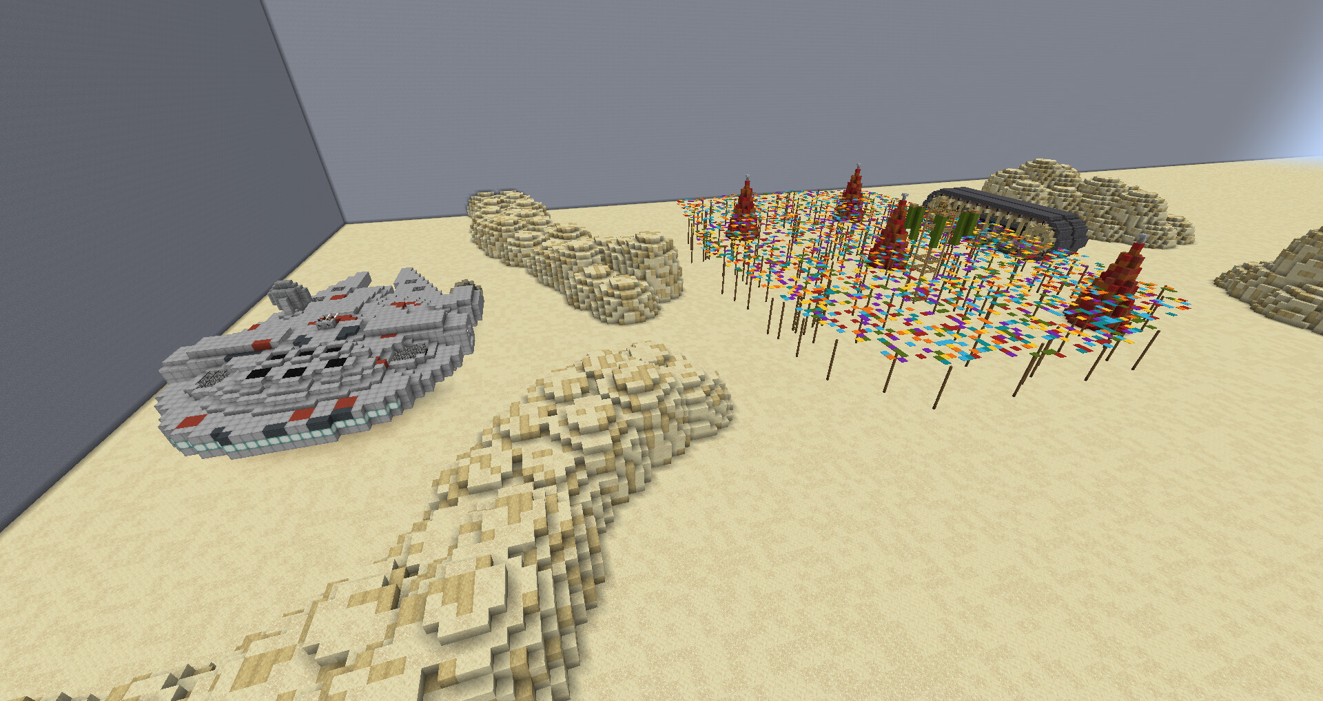 Star Wars: Pasaana Adventure Map Minecraft Map