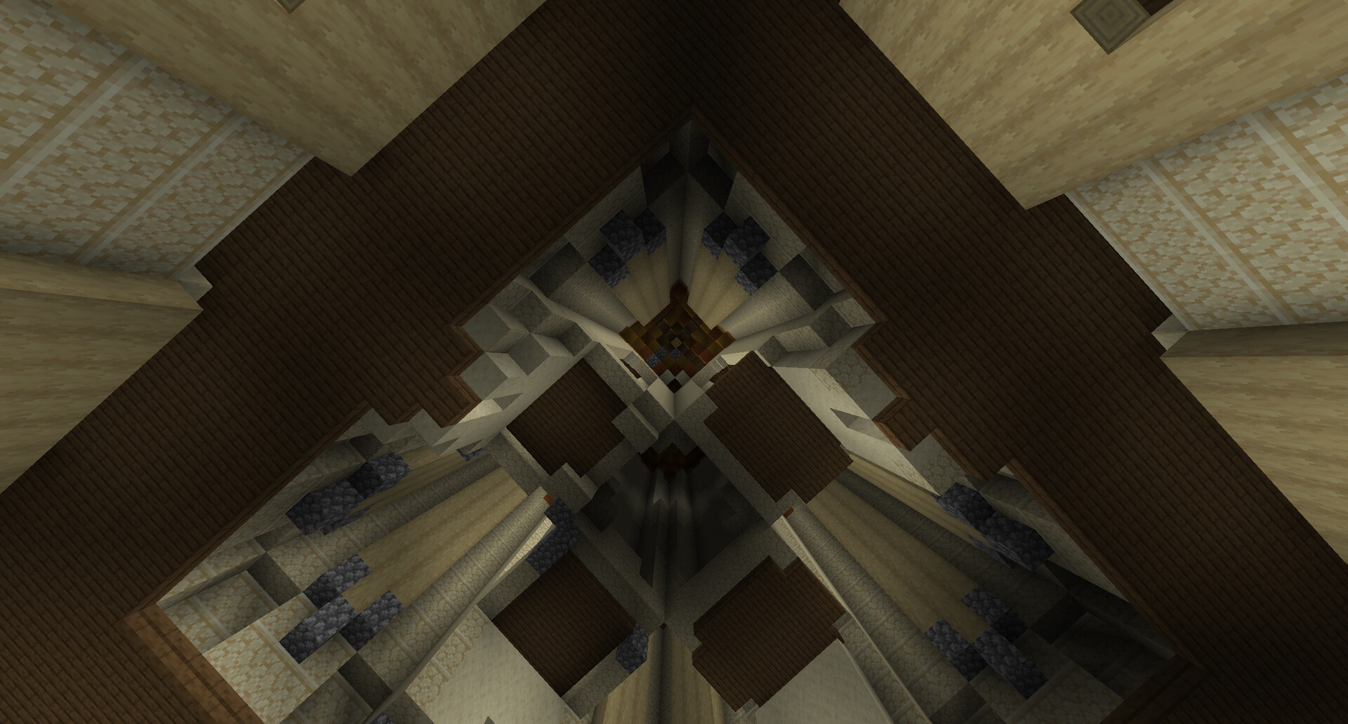 Sand Castle Base | Built in Survival! Minecraft Map