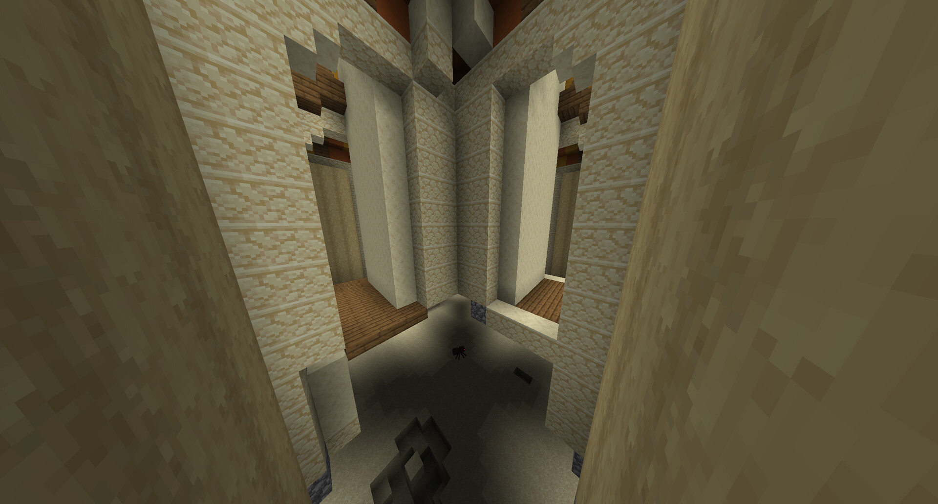 Sand Castle Base | Built in Survival! Minecraft Map