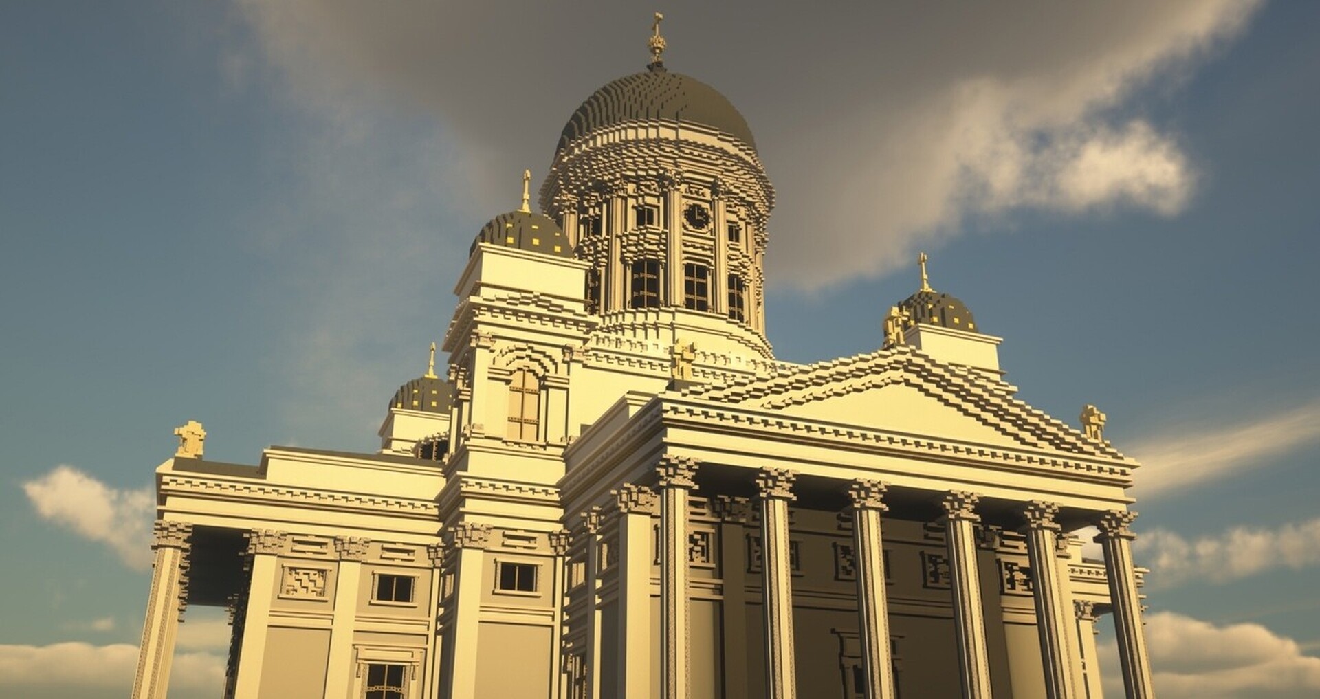 Helsinki Cathedral of St. Nicholas Minecraft Map