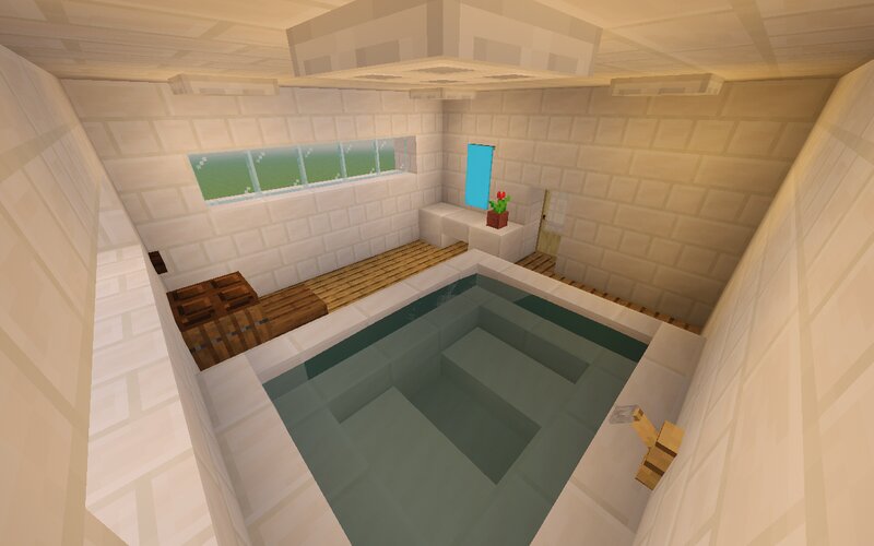 Modern house by darkmazeblox.[bedrock edition] Minecraft Map