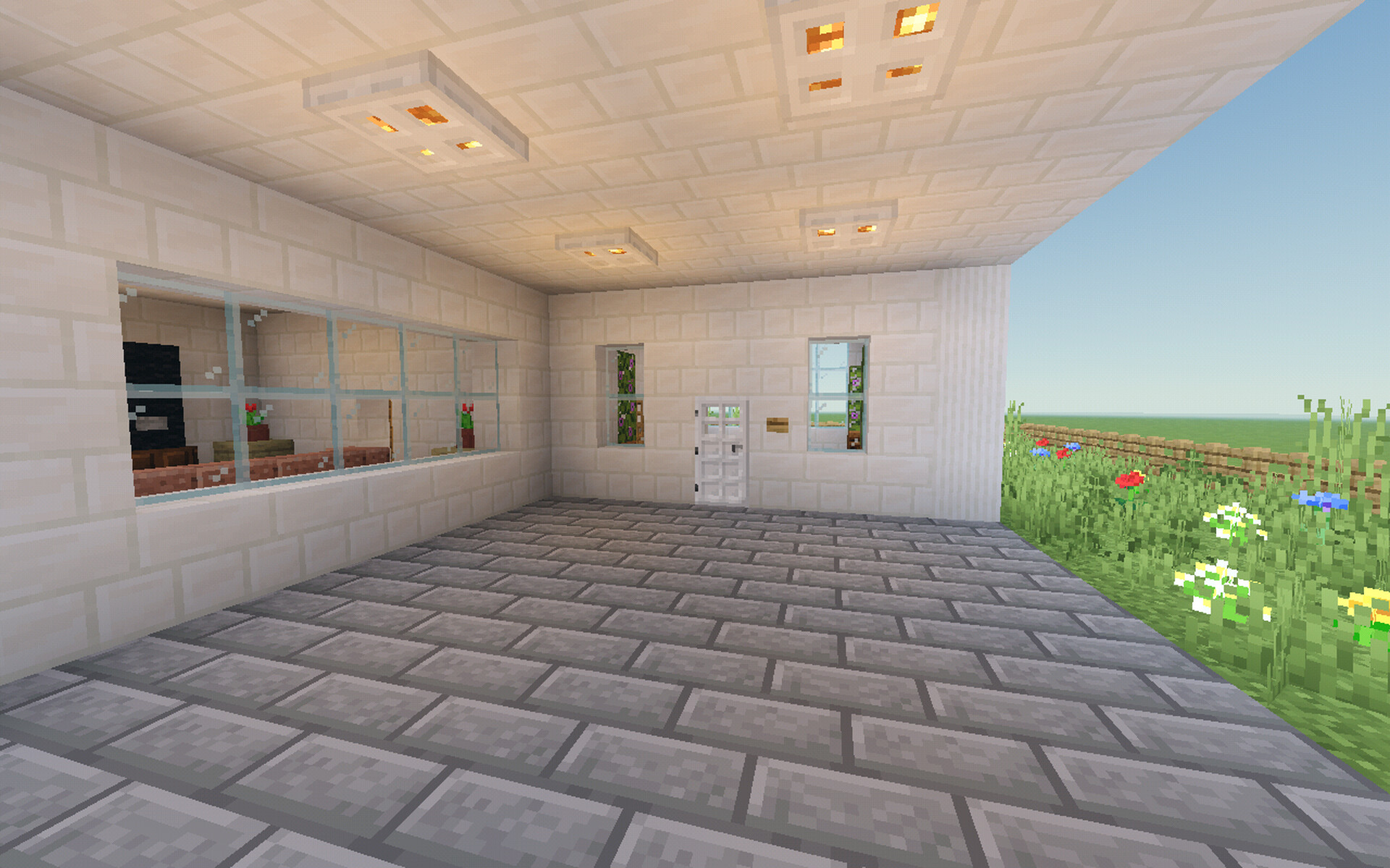 Modern house by darkmazeblox.[bedrock edition] Minecraft Map