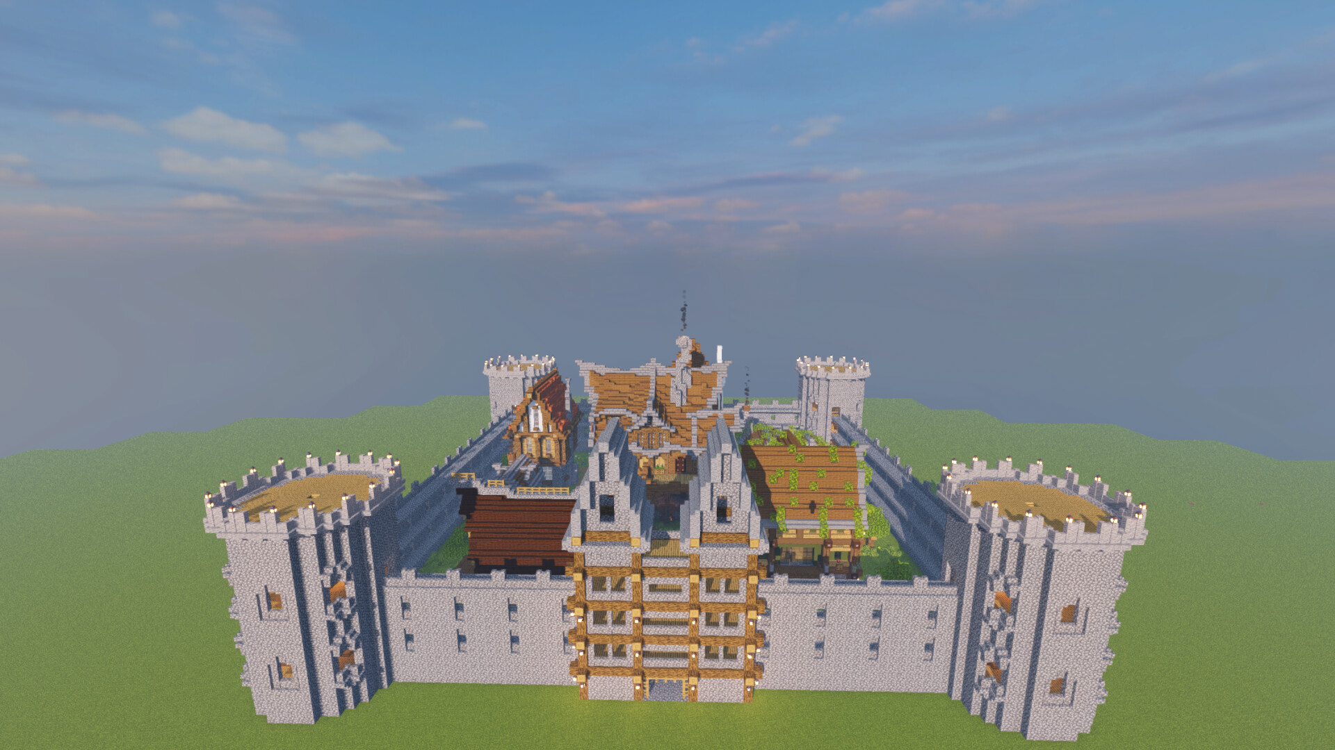 Medieval castle Minecraft Map