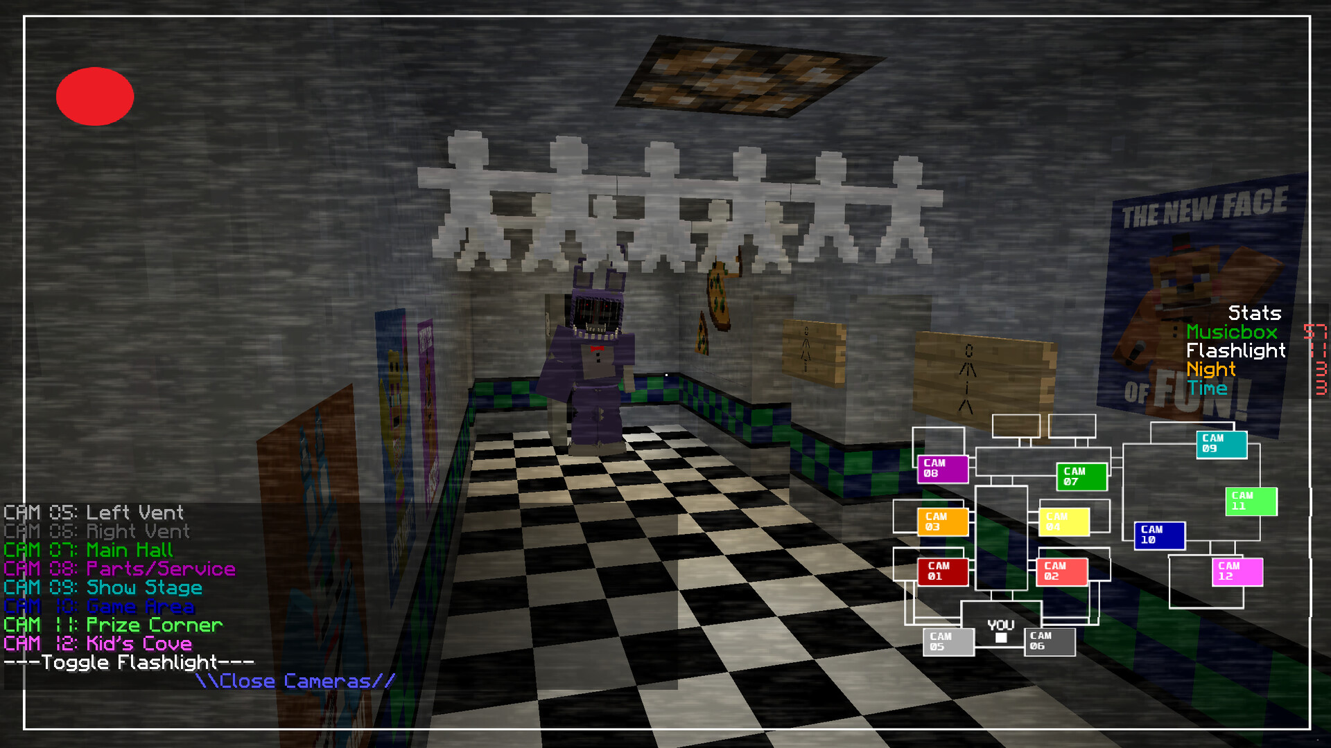 Five Nights at Freddy's 2 Adventure Map (1.8.9 Java) Minecraft Map