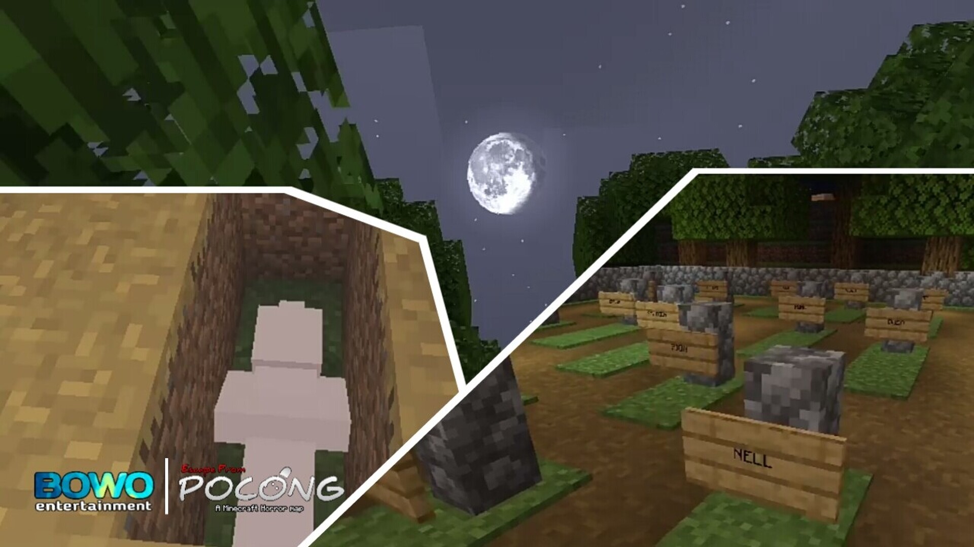 Escape From Pocong Horror Map Minecraft Map