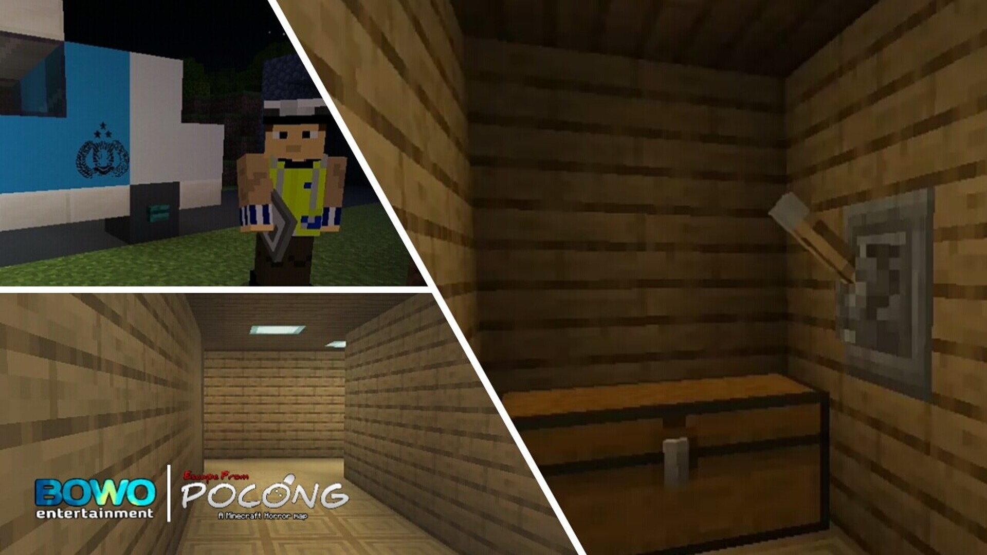 Escape From Pocong Horror Map Minecraft Map