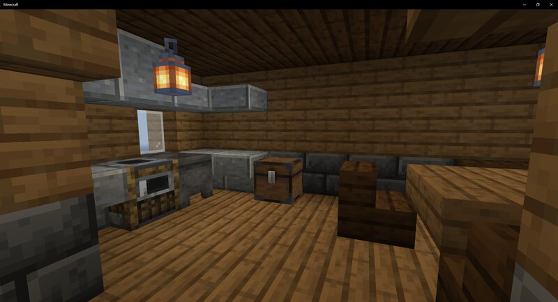 Spruce Cabin Minecraft Map