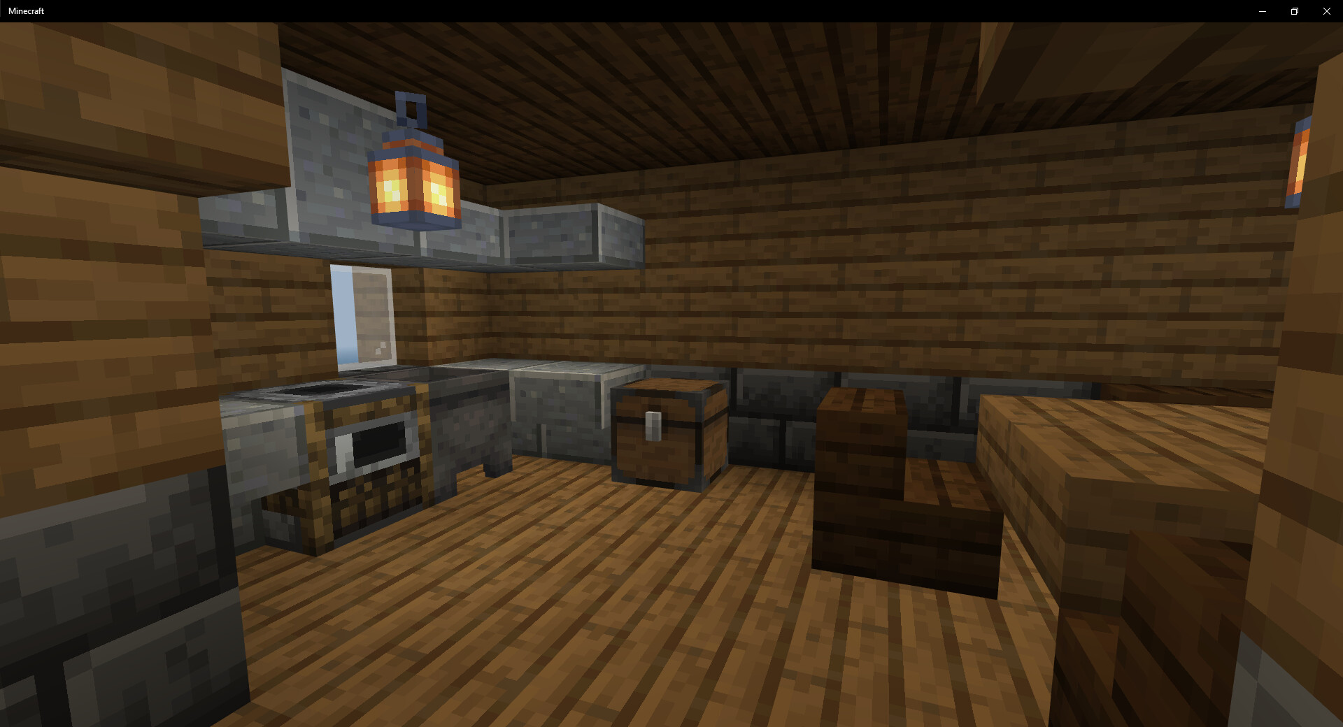 Spruce Cabin Minecraft Map