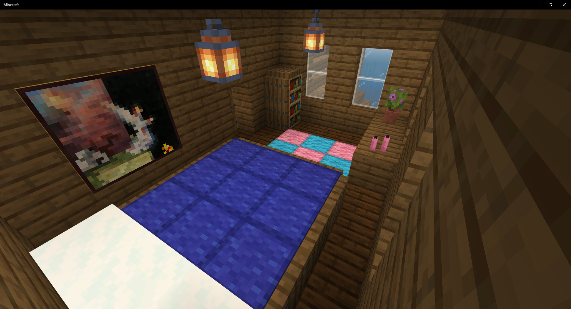 Spruce Cabin Minecraft Map