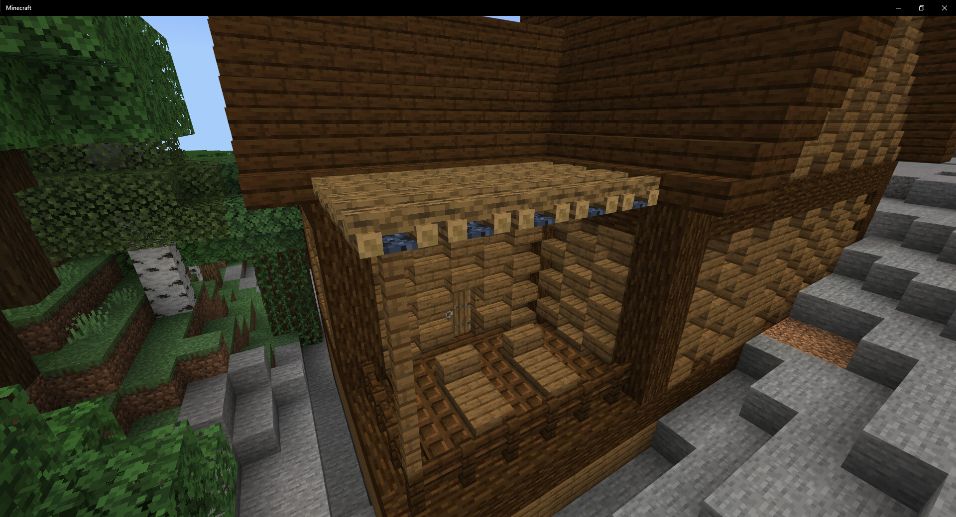 Spruce Cabin Minecraft Map