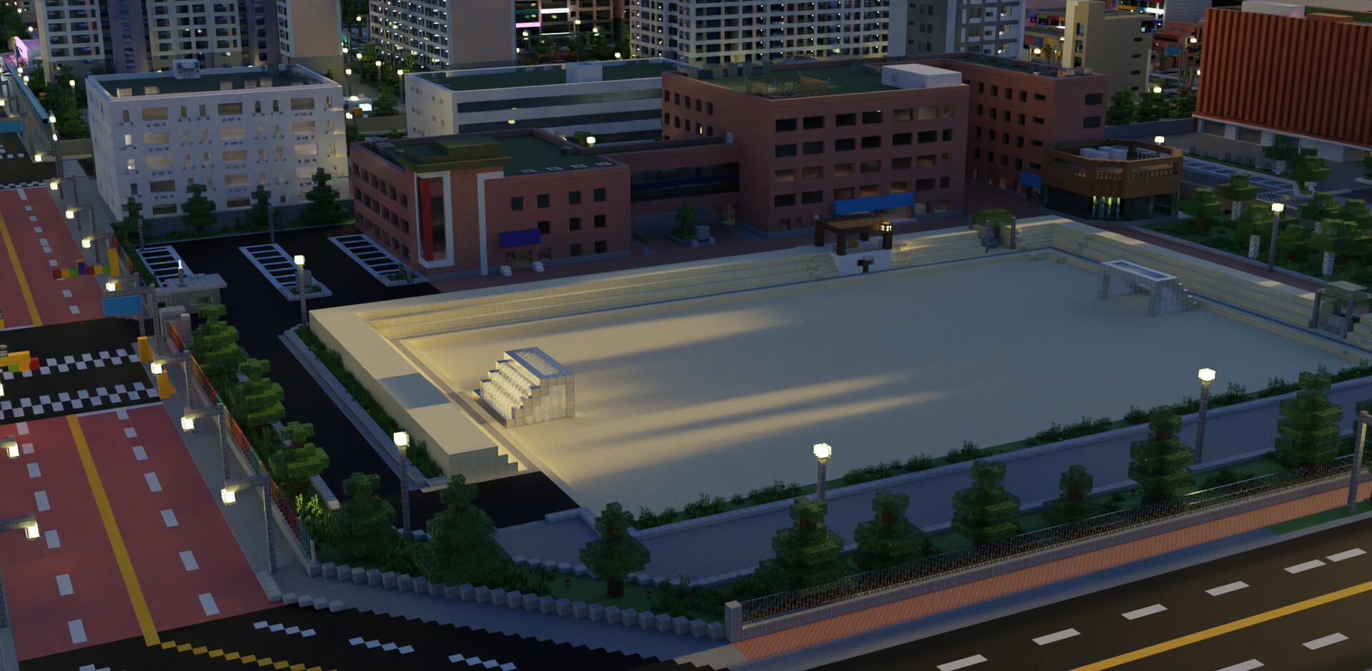 Realistic South Korea City #2 Minecraft Map