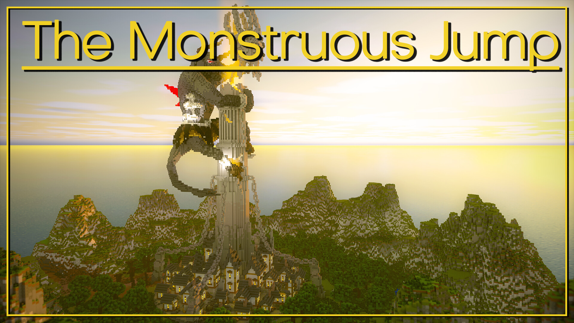 The Monstrous Jump | 1.18 + DOWNLOAD Minecraft Map