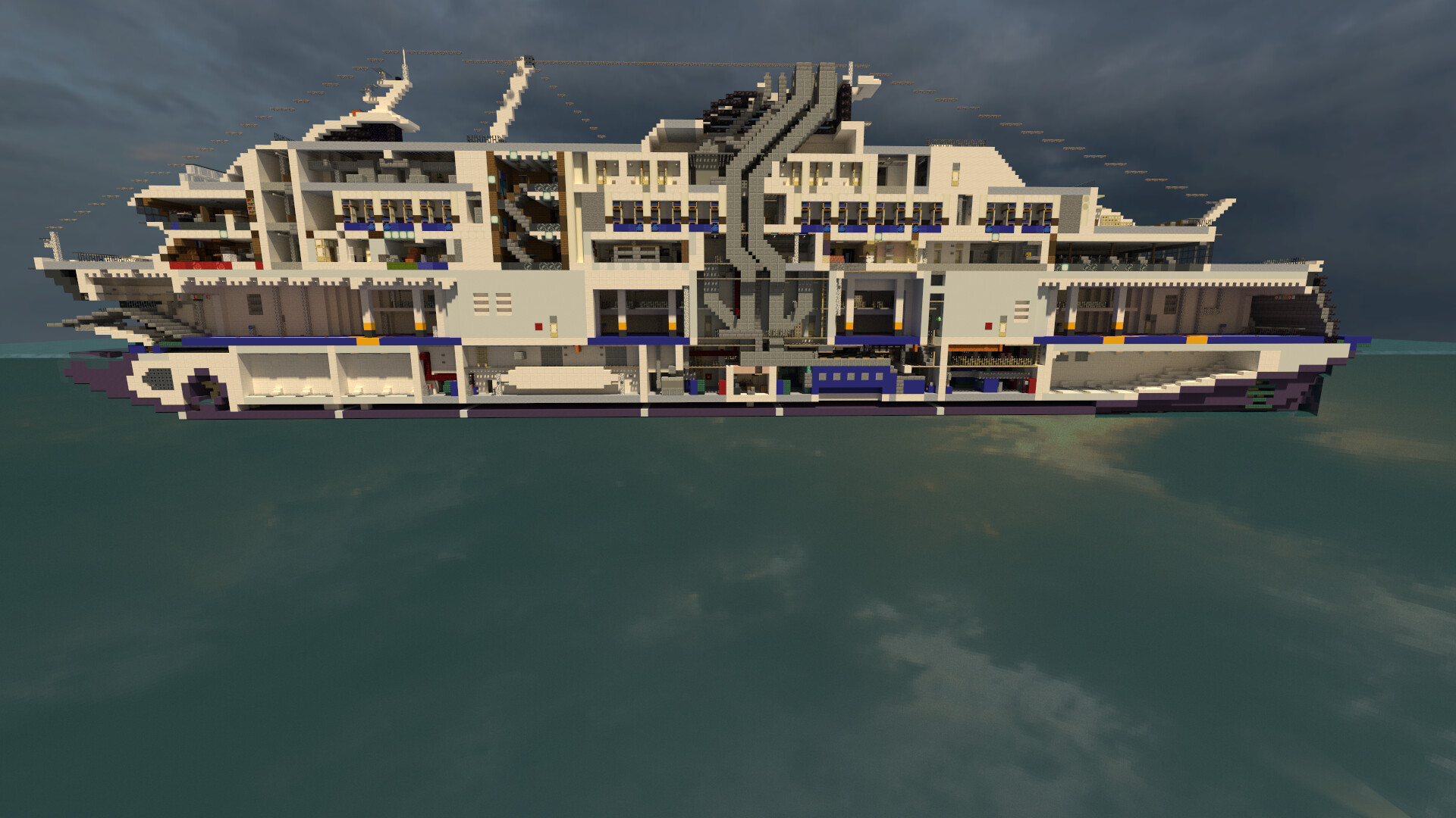 CUSTOM FERRY (Liberty Explorer) 1.5:1 Minecraft Map
