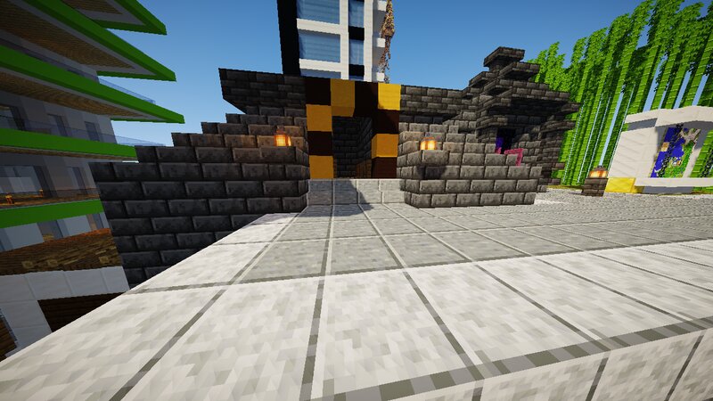 First Day House (The Banker) Started Base Minecraft Map