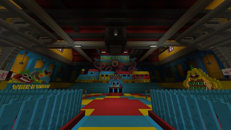 Poppy Playtime Chapter 2: Fly in a Web | Chisel and Bits Map Minecraft Map