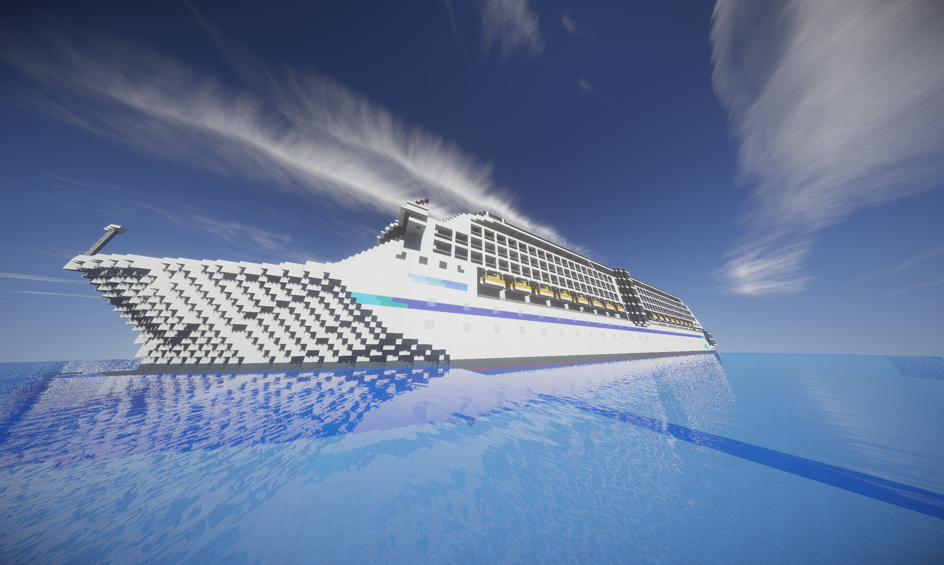 Ocean Grandeur [Cruise Ship][Full Interior!] Minecraft Map