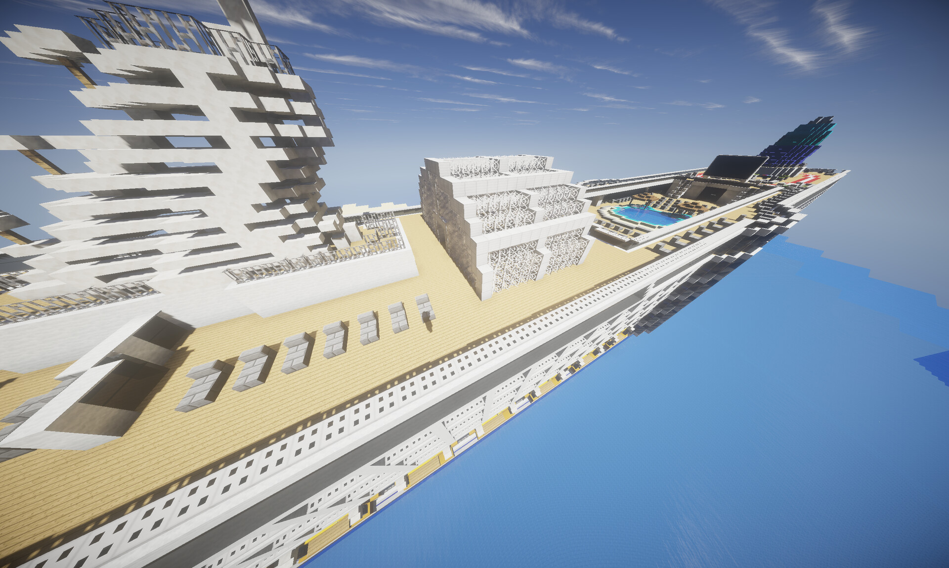 Ocean Grandeur [Cruise Ship][Full Interior!] Minecraft Map