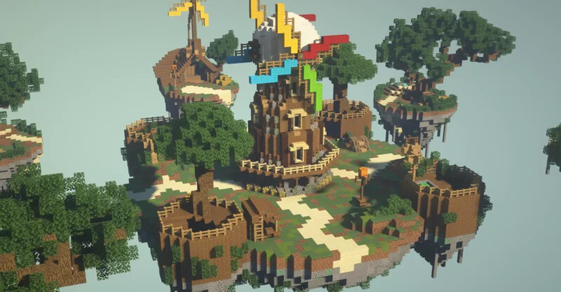 WindMill Bedwar Map Minecraft Map