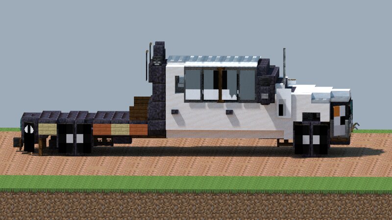 Ford F250 Super Duty, Flatbed [With Download] Minecraft Map
