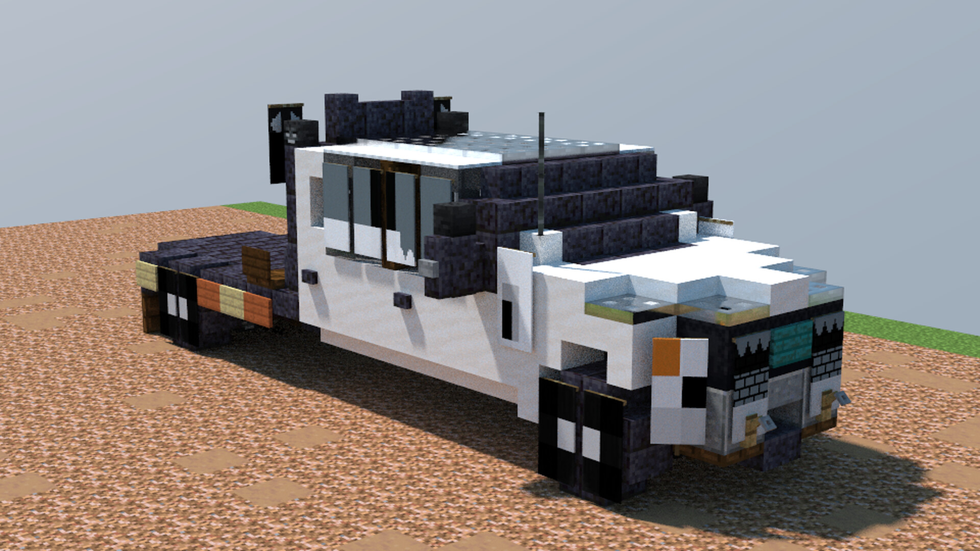 Ford F250 Super Duty, Flatbed [With Download] Minecraft Map