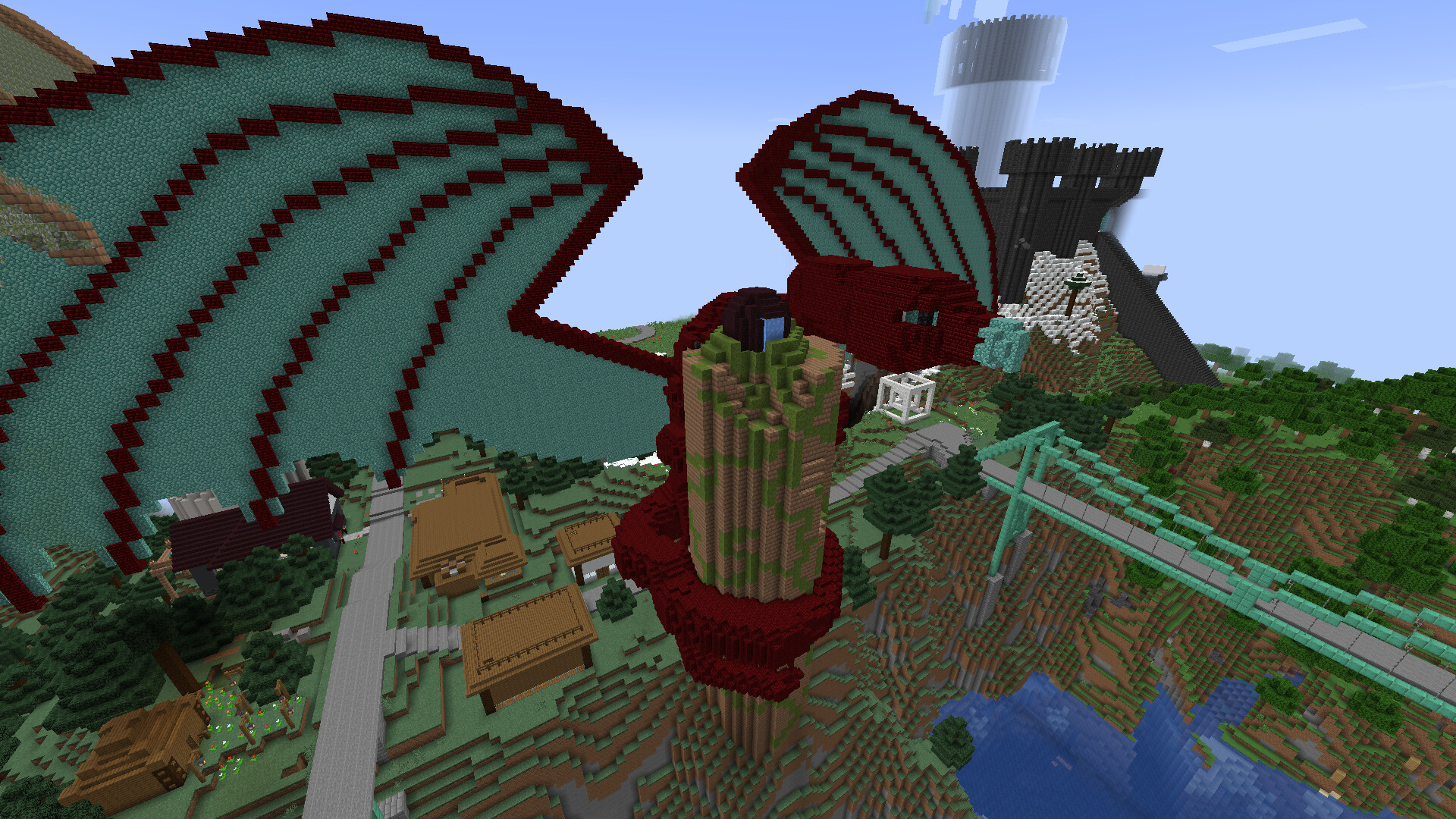 Dragons Minecraft Map