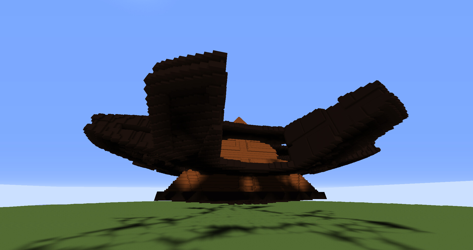 Stargate Goa'uld Mothership Minecraft Map
