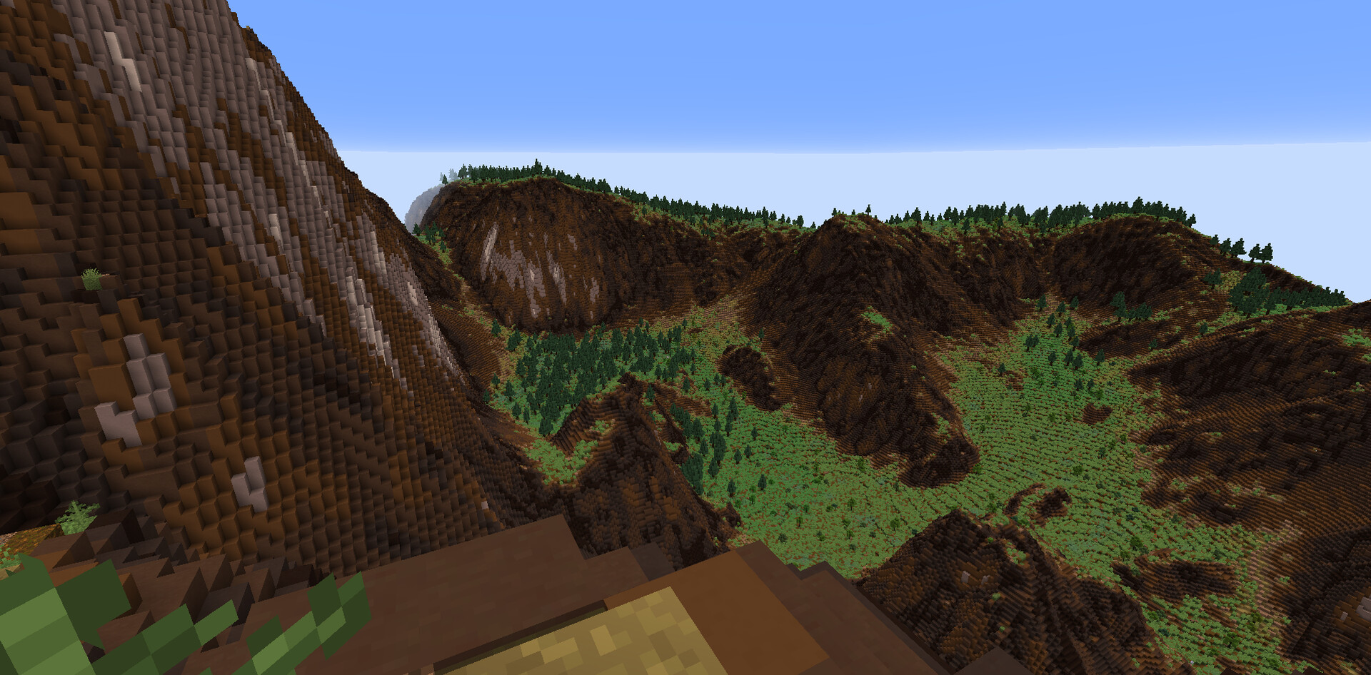 Very Large Cliffs (Y=512) Minecraft Map
