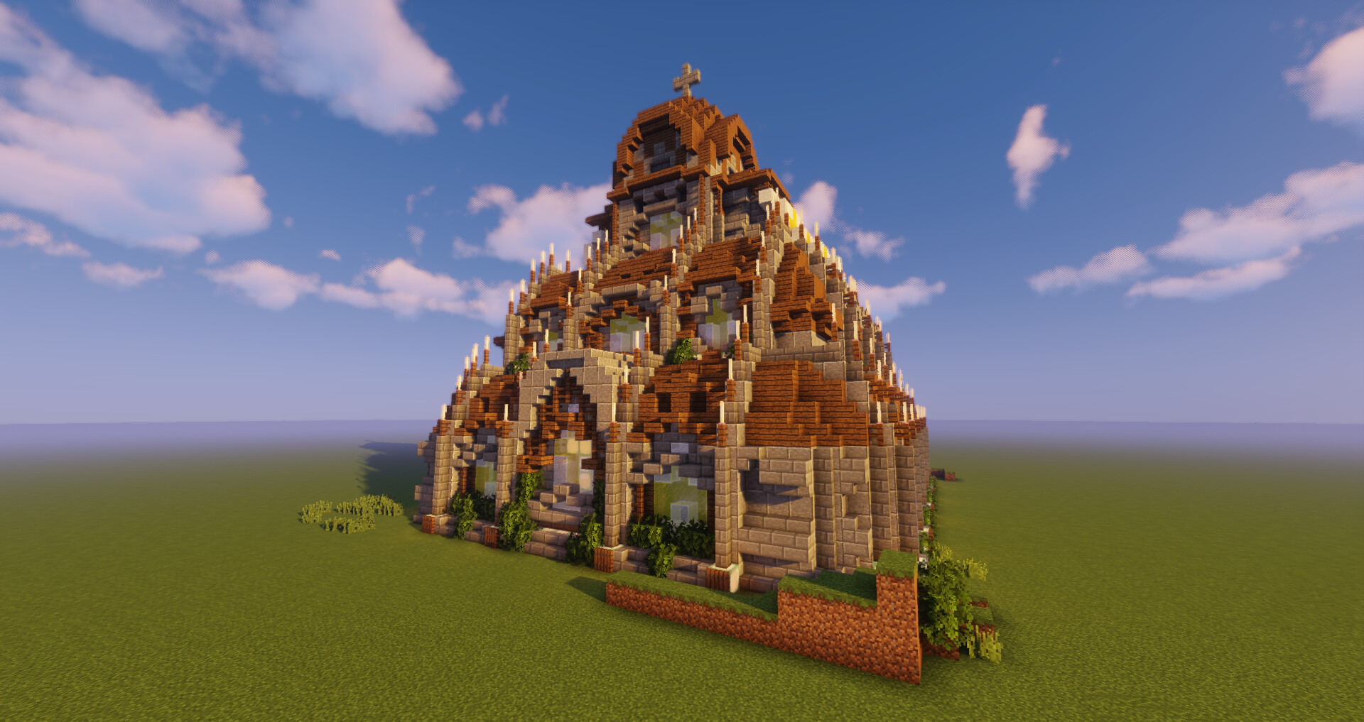 Minecraft Simple Small-Size Church Minecraft Map