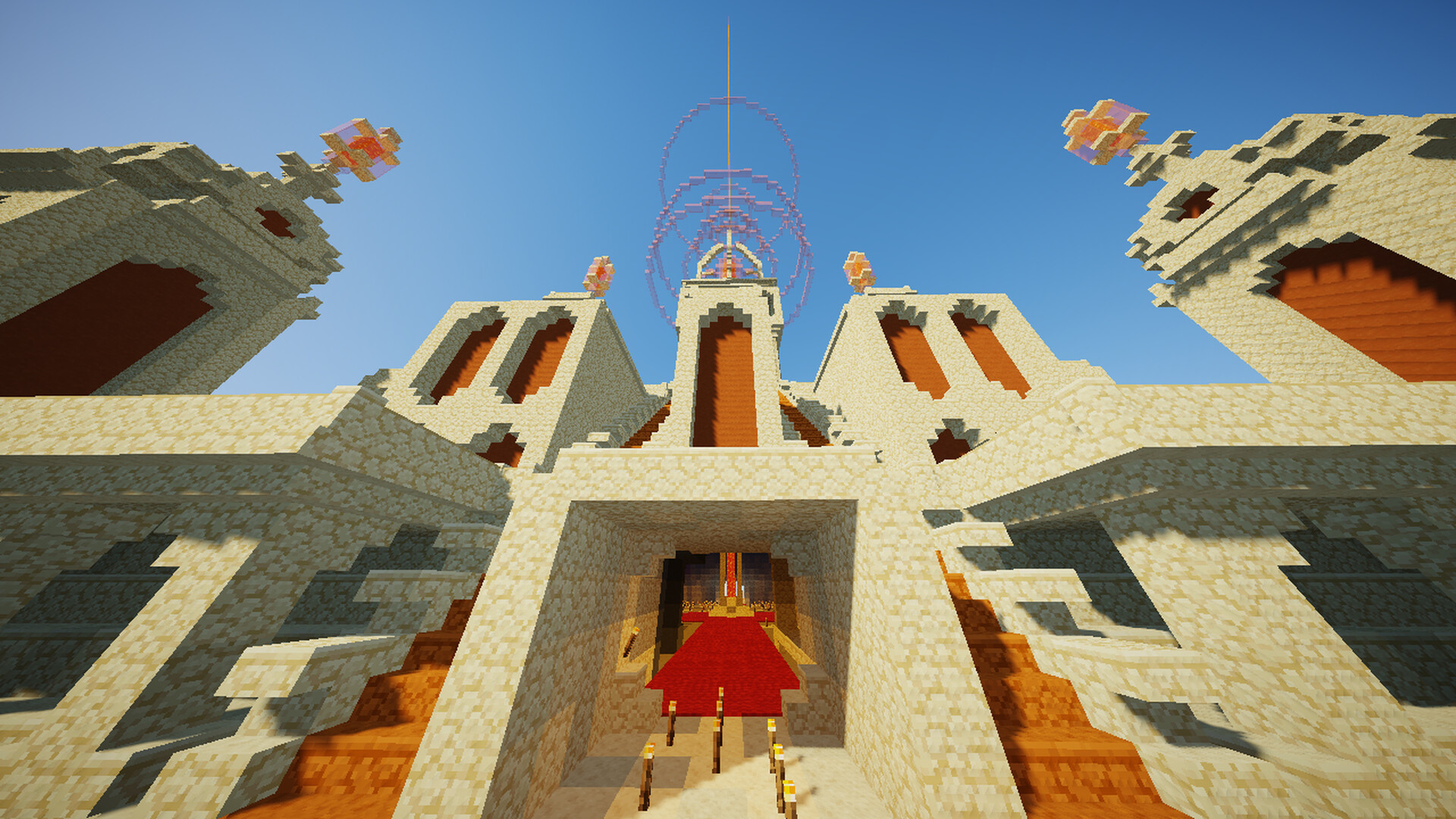 The Grand Kali's Pyramid (The God's Palace) Minecraft Map
