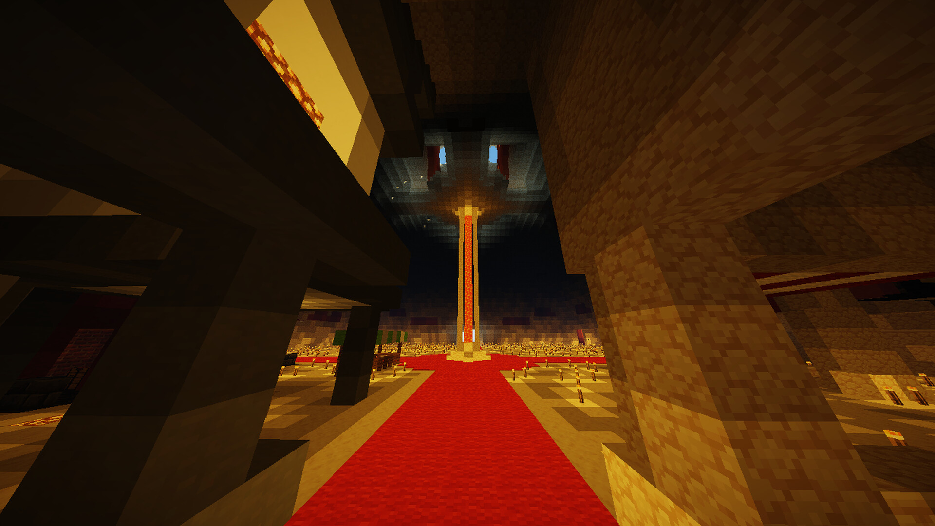 The Grand Kali's Pyramid (The God's Palace) Minecraft Map