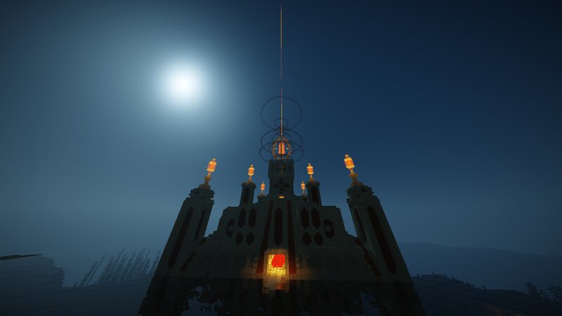 The Grand Kali's Pyramid (The God's Palace) Minecraft Map