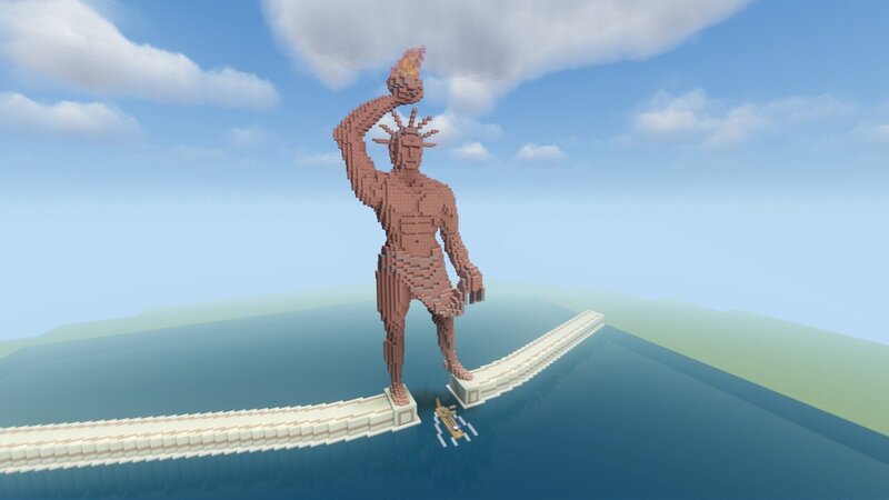 Colossus of Rhodes Minecraft Map