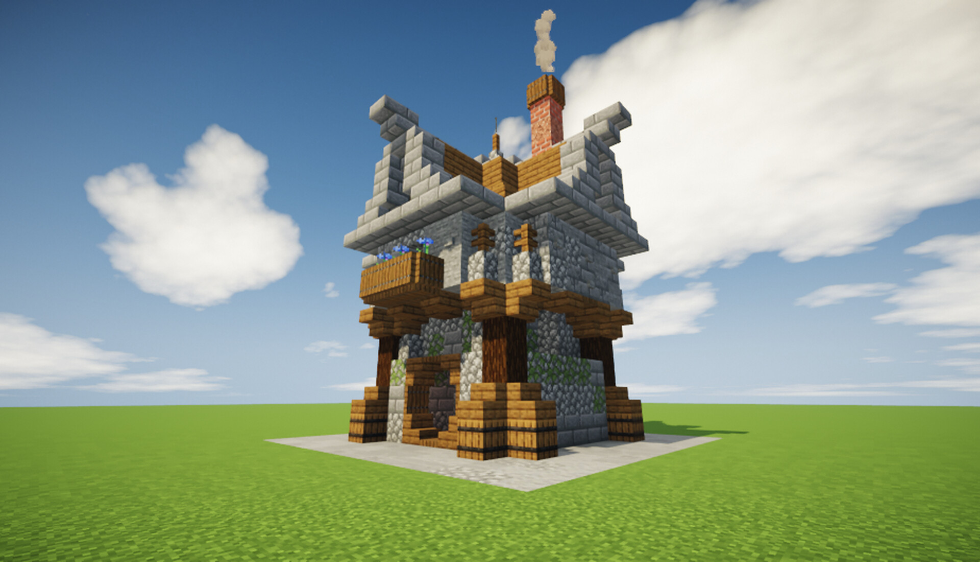 WeponSmith Tower House Minecraft Map