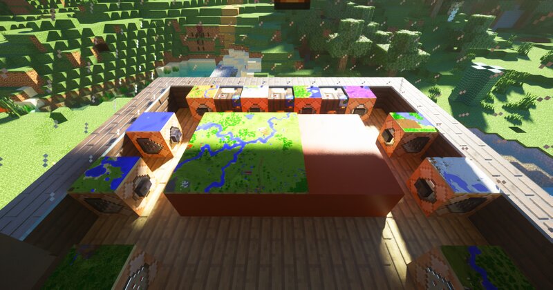 Random House Minecraft Map