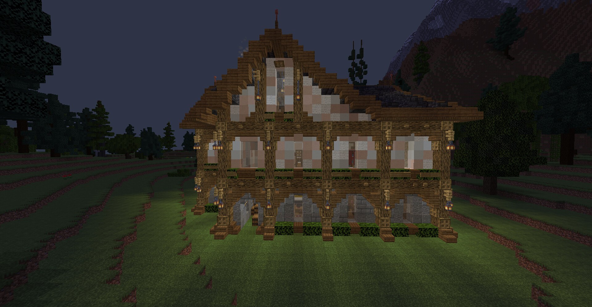 Fully Furnished Medieval House (Schematic) Minecraft Map