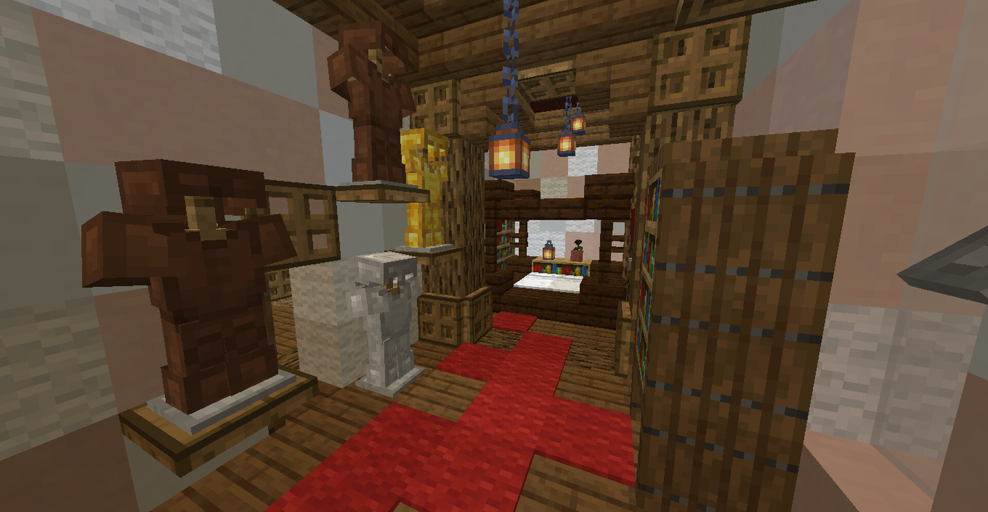 Fully Furnished Medieval House (Schematic) Minecraft Map