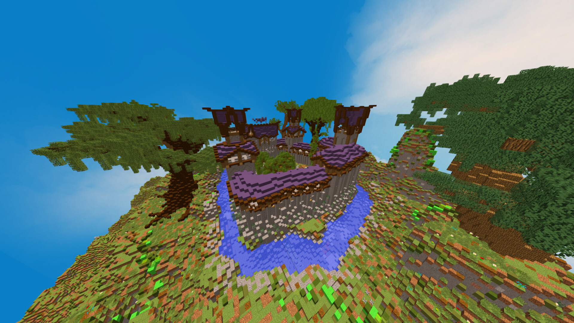 🏰SMALL CASTLE SPAWN Minecraft Map