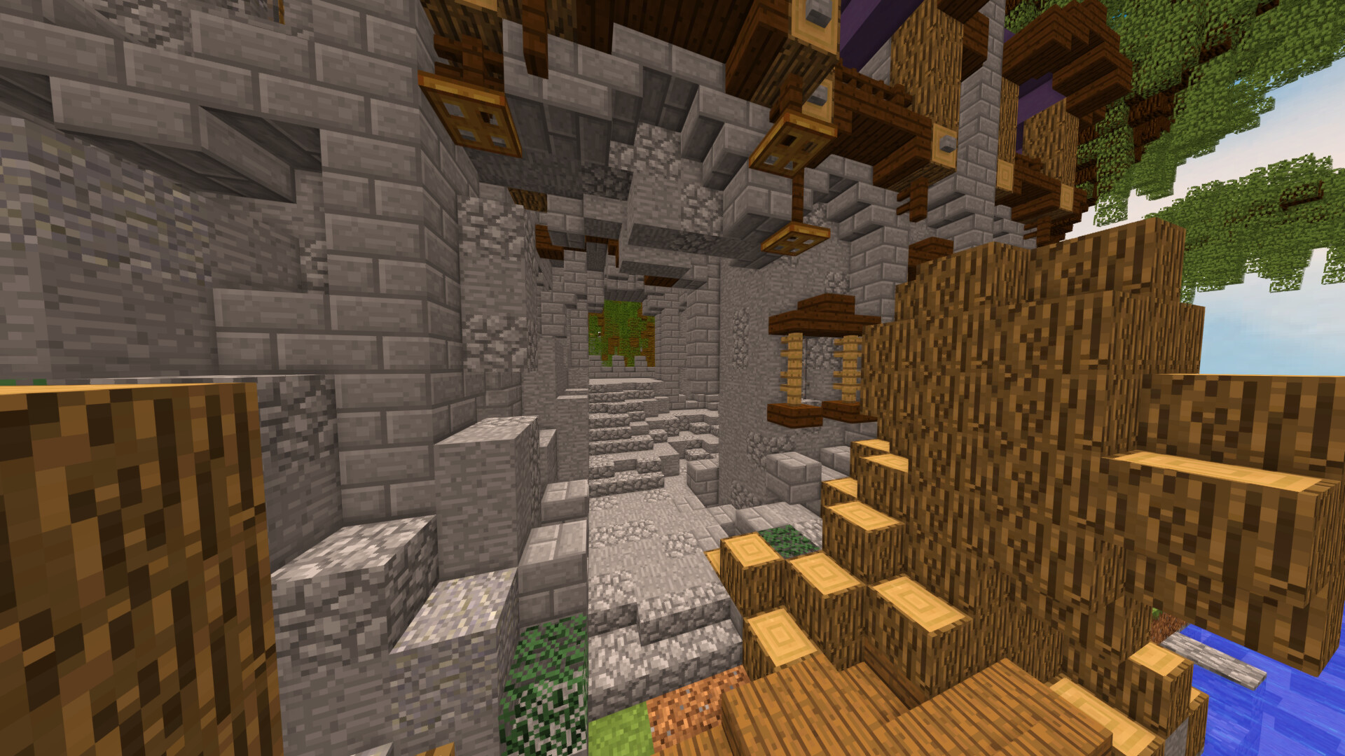 🏰SMALL CASTLE SPAWN Minecraft Map