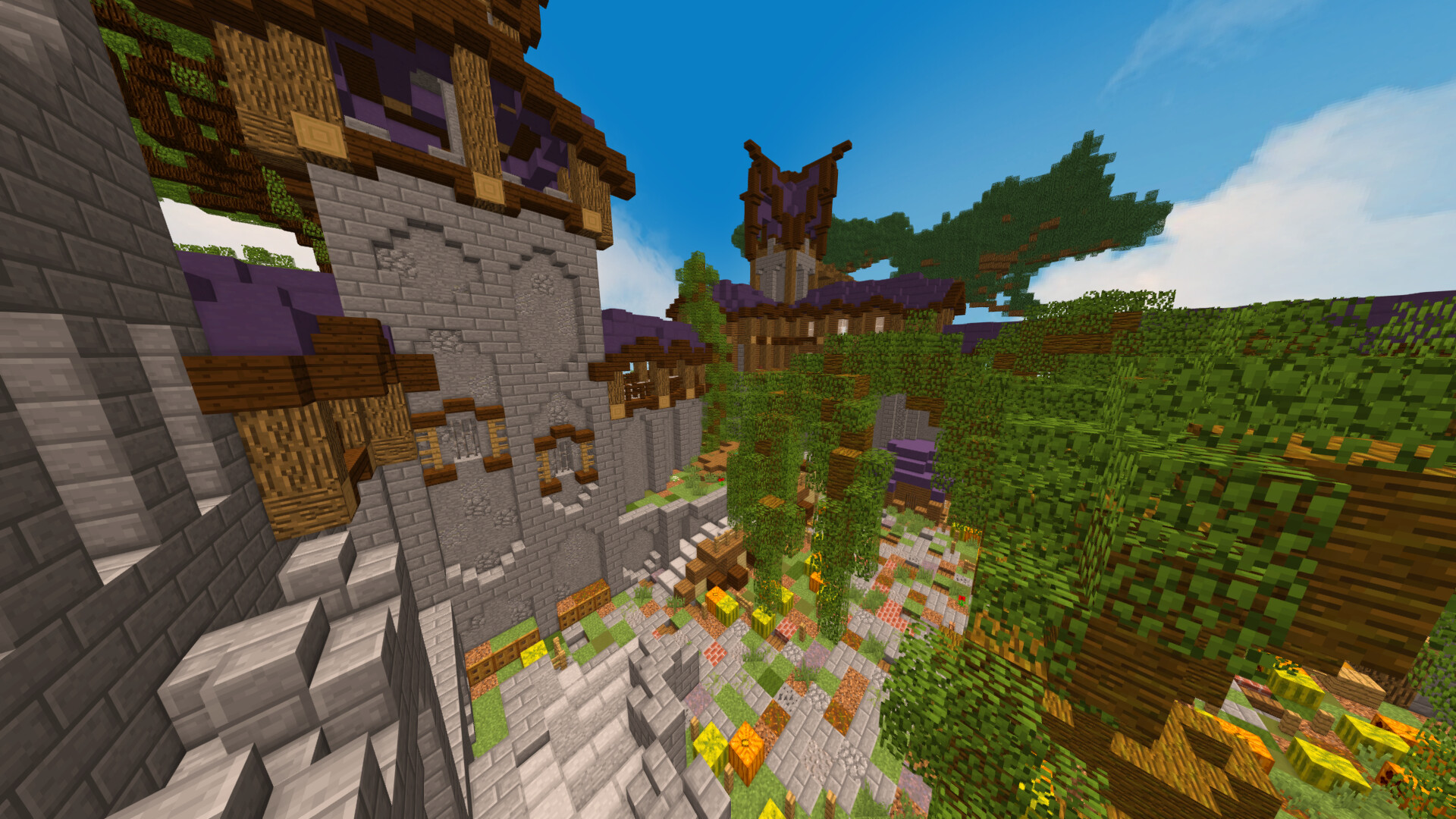 🏰SMALL CASTLE SPAWN Minecraft Map