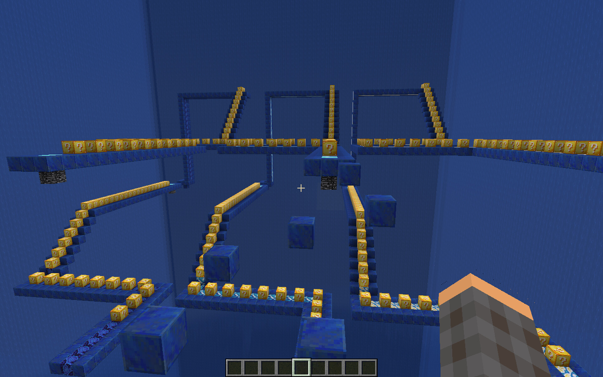 Aqua Lucky Block Race Minecraft Map