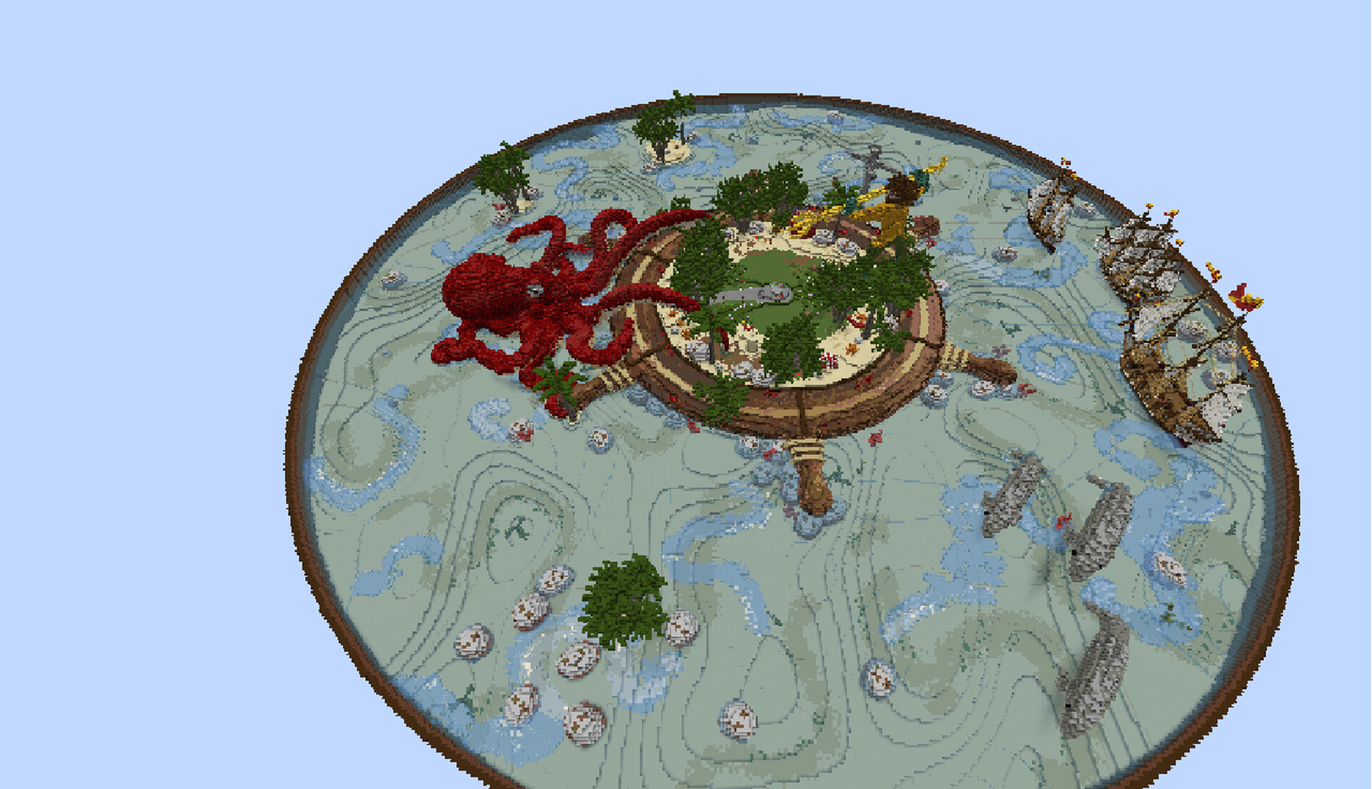 Ocean Lobby Free Download 1.12 - 1.19 Minecraft Map