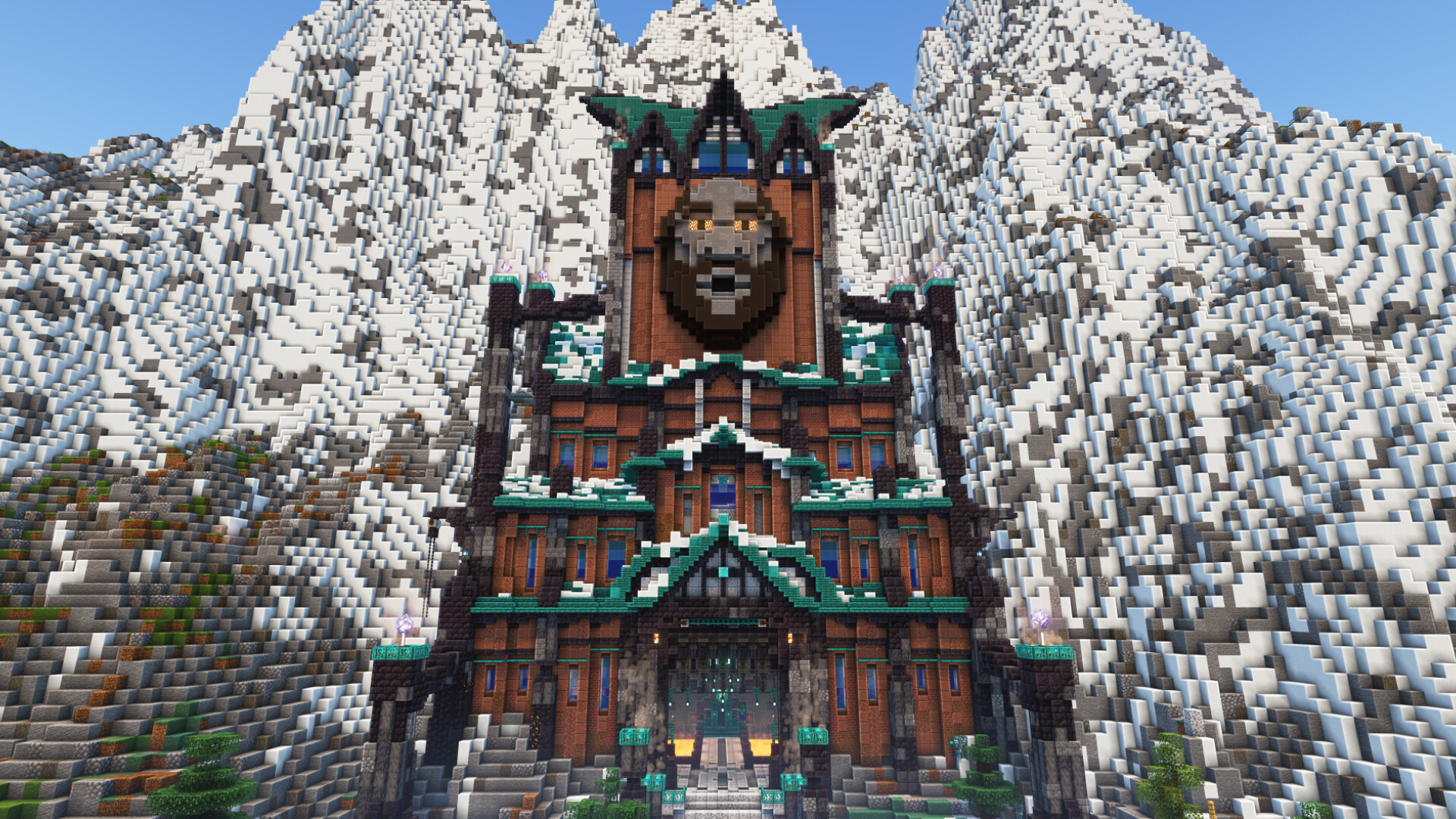 The NEW Temple of Notch Minecraft Map