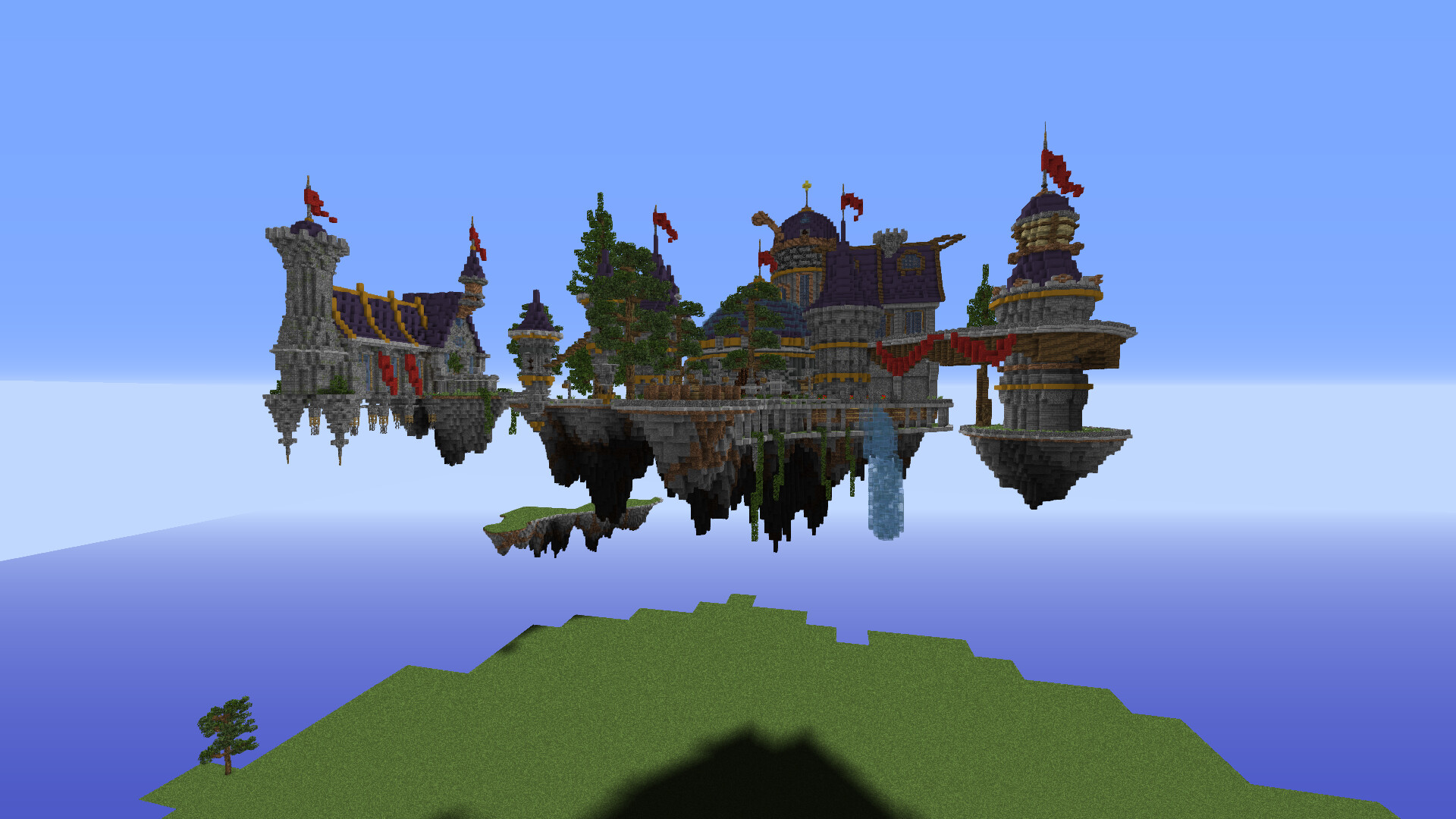 Skylanders Castle Hub Free Download 1.12 - 1.19 Minecraft Map