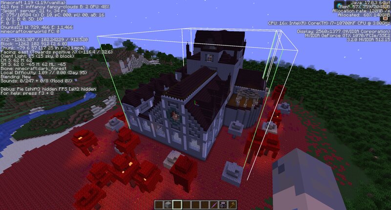 Haunted Manor Minecraft Map