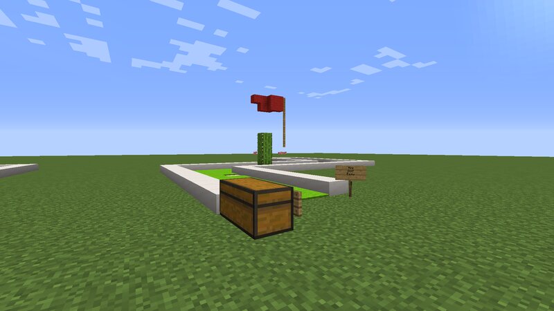 Mini golf Minecraft Map