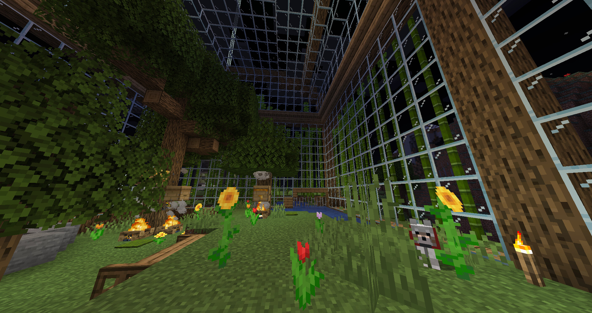 Bienen Arboretum Minecraft Map