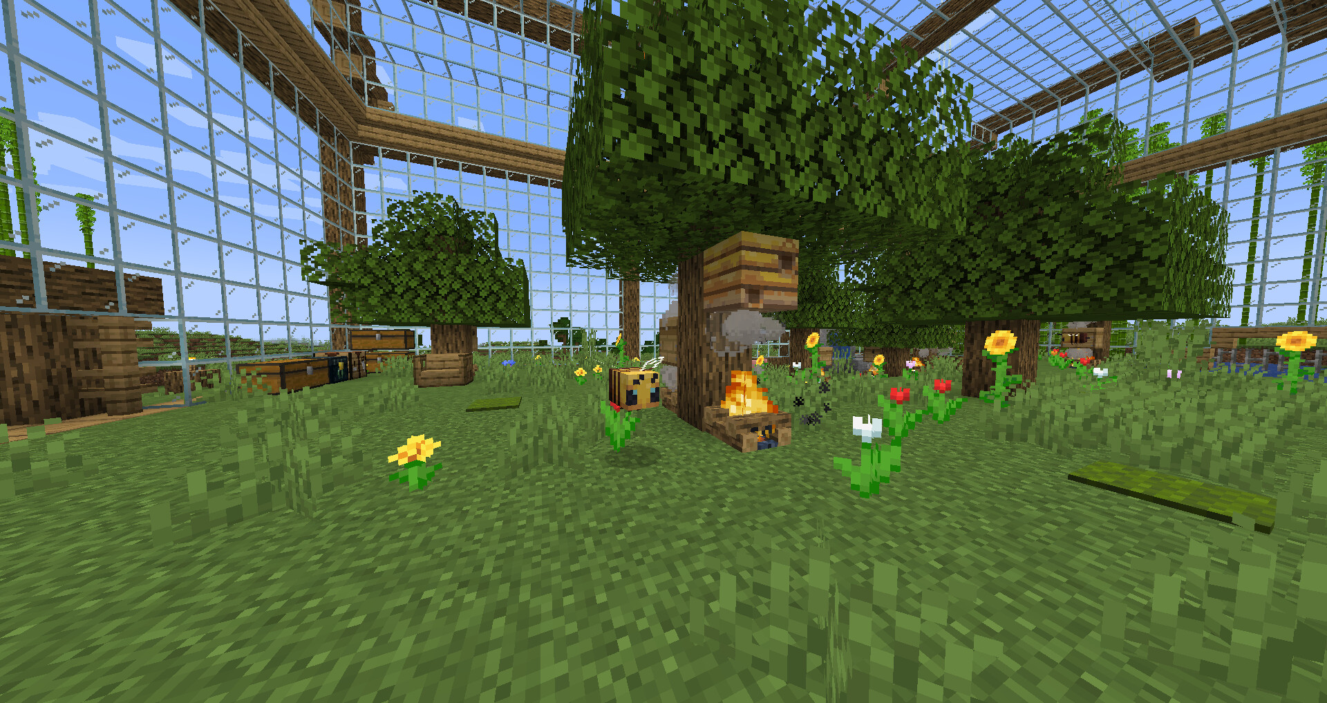 Bienen Arboretum Minecraft Map